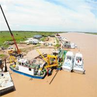China 800m3-20000m3 Water Flow Bucket Wheel Dredger with Spud Carriage and High Capacity for sale