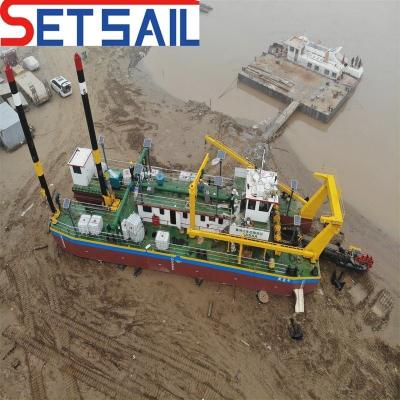 China 800m-5000m Discharge Distance River Sand Dredger with Bucket Wheel Head and Siemens PLC for sale