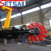 China Bucket Wheel Dredger with 8m-20m Dredging Depth and 800m-5000m Discharge Distance for sale
