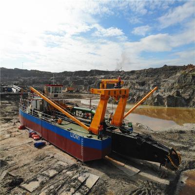 China 6mm-20mm Side Plate Thickness Cutter Suction Mining Dredger for Large Mining Projects for sale