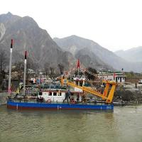 China 6mm-20mm Side Plate Thickness Cutter Suction Mining Dredger for Large Mining Projects for sale