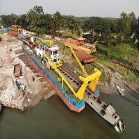 China 6mm-20mm Side Plate Thickness Cutter Suction Mining Dredger for Large Mining Projects for sale