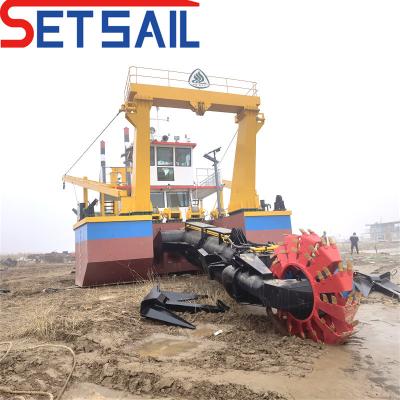 China Floating Wheel Bucket Dredger with Powerful Diesel Engine and Customized Design for sale