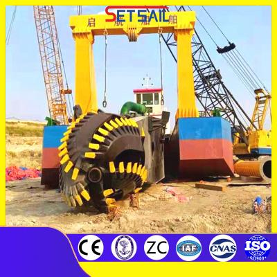 China Customized Sand and Mud Digging Cutter Suction Dredger with Cyclone Type Hydrocyclone for sale