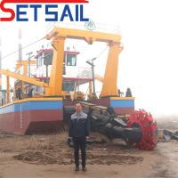 China River and Lake Sand Dredging Hydraulic Bucket Wheel Dredger for Land Reclamation for sale