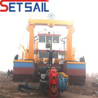 China River and Lake Sand Dredging Hydraulic Bucket Wheel Dredger for Land Reclamation for sale