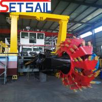China Inland Dredging Equipment Bucket Wheel Suction Dredger with 800m-5000m Discharge Distance for sale