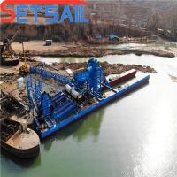 China 37kw-150kw High Capacity Chain Bucket Gold and Diamond Dredger with Customized Design for sale