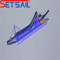 China Dredging Power 37kw-150kw Chain Bucket Gold Dredger for Mining River Diamond Machinery for sale