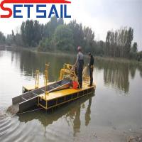 China Dredging Power 37kw-150kw Chain Bucket Gold Dredger for Mining River Diamond Machinery for sale
