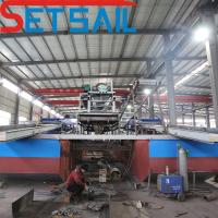 China 7.5kw-20kw Power Injection Pump Power Chain Bucket Mining Sand Gold Dredger for Congo for sale