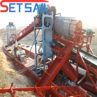 China 7.5kw-100kw Lifting Motor Power Chain Bucket Gold Dredger for River Digging Operation for sale