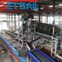 China 37kw-200kw Digging Main Motor Power Diamond Dredger with Gold Mining Process Equipment for sale