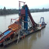 China 3900.00cm * 860.00cm * 225.00cm Package Size Gold Dredging Ship for River and Lake for sale