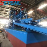 China Digging Main Motor Power 37kw-200kw Direct Gold Mining Equipment Bucket Chain Dredger for sale