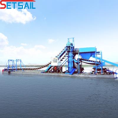China 4kw*3-15kw*3 Migration Device Quantity Electric Power Type Mining Machine for River for sale