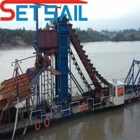 China Capacity Chain Bucket Mining Equipment for Lake Gold Diamond 60-500 Cubic Meter Capacity for sale