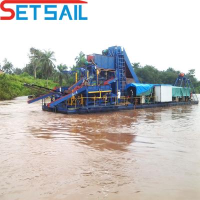 China Centrifuge Small Chain Bucket Gold and Diamond Machinery with 62PCS-82PCS Bucket Quantity for sale