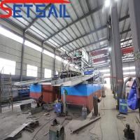 China 7.5kw-20kw Injection Pump Power Full Bucket Chain River Gold and Diamond Mining Equipment for sale