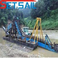 China Chain Bucket Diamond Mining Equipment with 0.035m3-1.2m3 Capacity and 37kw-200kw Power for sale
