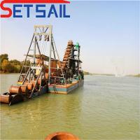 China River Gold Mining Machinery with Total Length 24m-38m and Bucket Capacity 0.035-0.08m3 for sale