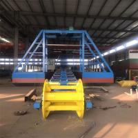 China 24-50 Meter Hull Length Chain Bucket Mining Diamond Dredging Equipment with Centrifuge for sale