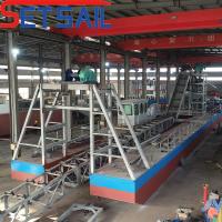 China Total Length 24m-38m River Mining Diamond Dredger with Chain Bucket and Centrifuge for sale