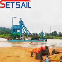 China 7.5kw-20kw Injection Pump Power Customization Lake Chain Bucket Mining Equipment for Gold for sale