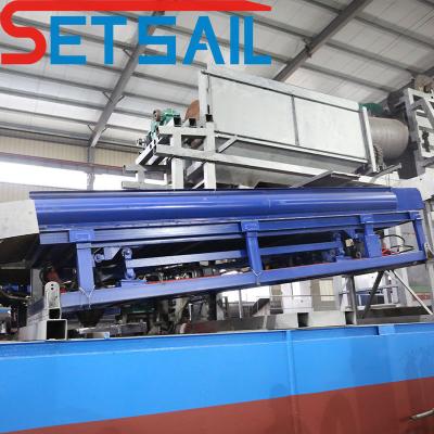 China Initial Payment 50-500m3 Chain Bucket River Gold Mining Dredger with Gold Carpet for sale