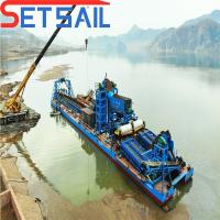 China 7.5kw-100kw Lifting Motor Power High Capacity Bucket Chain Gold and Diamond Dredger for sale