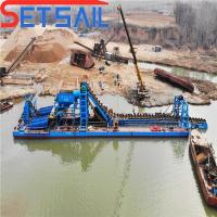 China 7.5kw-100kw Lifting Motor Power High Capacity Bucket Chain Gold and Diamond Dredger for sale