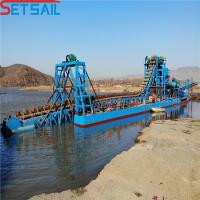 China 37kw-200kw Digging Main Motor Power Chain Bucket River Diamond Dredger for Lake Gold for sale