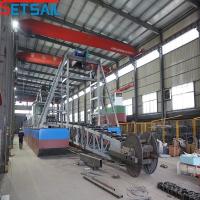 China 37kw-200kw Digging Main Motor Power Chain Bucket River Diamond Dredger for Lake Gold for sale