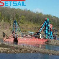 China 75kw-500kw Cumins High Capacity River Bucket Chain Dredger for Gold and Diamond Mining for sale