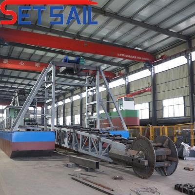 China Multi Color Chain Bucket Gold Dredger for River Package Gross Weight 90000.000kg for sale