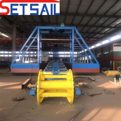China Gold and Diamond Mining Dredger Equipped with QHCBD-3 Diesel Engine Generator Sets for sale