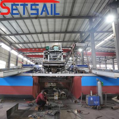 China High Capacity Generator Sets Chain Bucket River Gold Dredger for Customized Solutions for sale