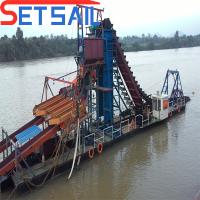 China River Gold and Diamond Flotation Separator with Long Working Life Chain Bucket Dredger for sale
