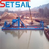 China Set Sail Bucket Chain Gold Dredger Used in River with Jigging Equipment and Return Policy for sale