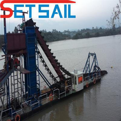 China Initial Payment Gold and Diamond Dredger for River Lifelong After-sales Service for sale