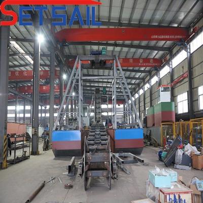 China 150m3 Capacity Bucket Chain Gold Dredger for Flotation Separation in South America for sale