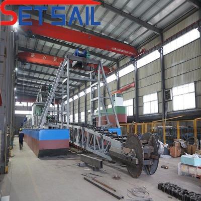China River Diamond Mining Machinery with 11 Kw Power Drum Screen and 0.8 Meter Draught for sale
