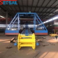 China Chain Bucket Gold and Diamond Mining Machinery Used in River 180000.000kg Gross Weight for sale