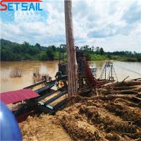 China Electric Chain Bucket River Sand Dredger for Sand Mining in Challenging Environments for sale