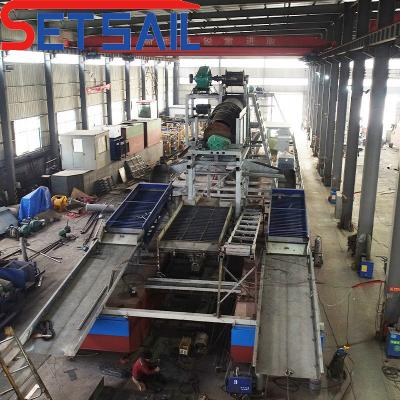 China 380V Corrosion Resistance Design Chain Bucket Excavating Mining Dredger for River Gold for sale