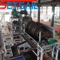 China Chain Bucket River Sand Gold Dredger for Diamond by Total Fuel Consumption 14L-39L for sale