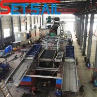 China Chain Bucket River Sand Gold Dredger for Diamond by Total Fuel Consumption 14L-39L for sale