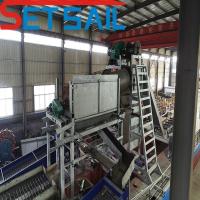 China Chain Bucket Gold Dredger with Jigging Machine Total Fuel Consumption 14L-39L for sale