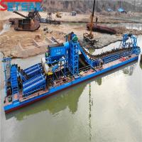 China Chain Bucket Gold Mining Machinery Durable Design and 7.5kw-100kw Lifting Motor Power for sale