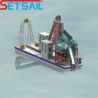 China 4kw X 3-10kw X3 Migration Device Chain Bucket Gold Dredger for Diamond Mining Industry for sale